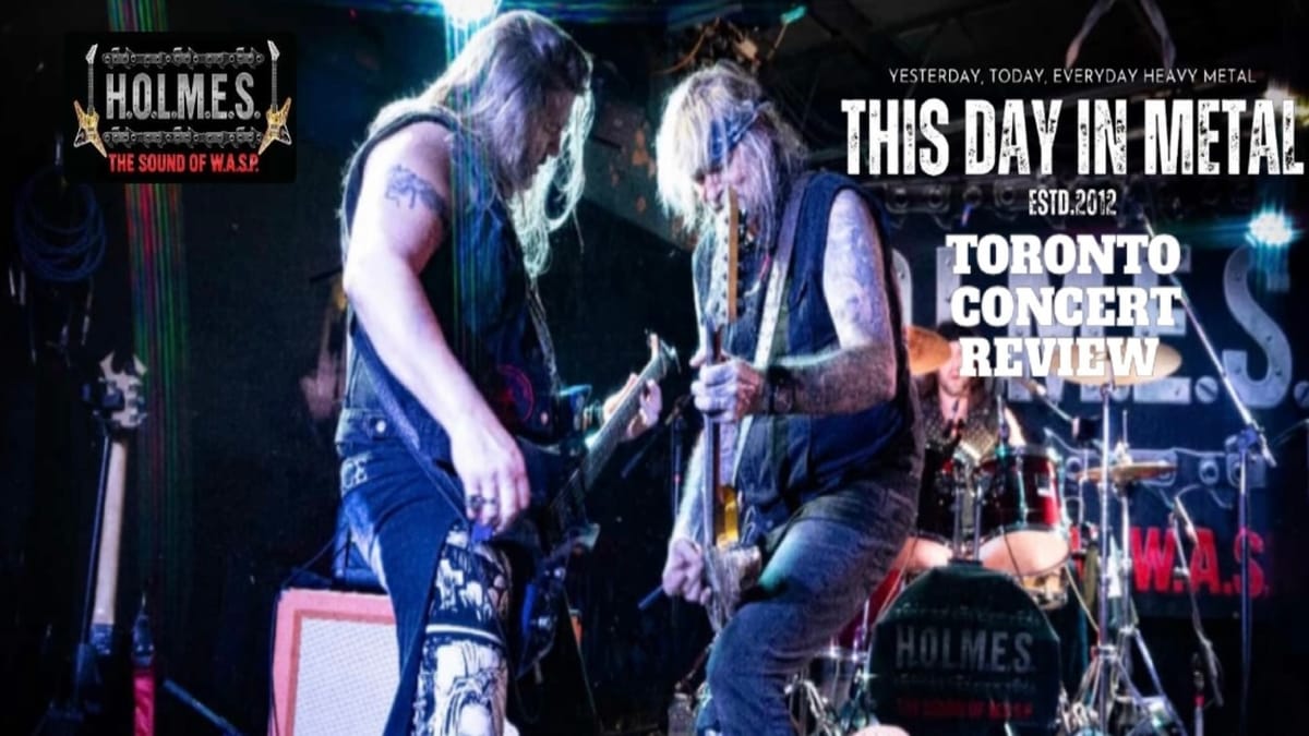 Chris H.O.L.M.E.S The sound of W.A.S.P and Ryder: When Rock ‘n’ Roll ...